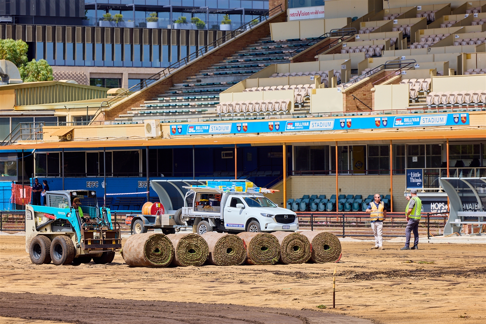 Sullivan Logistics Stadium » City of Vincent