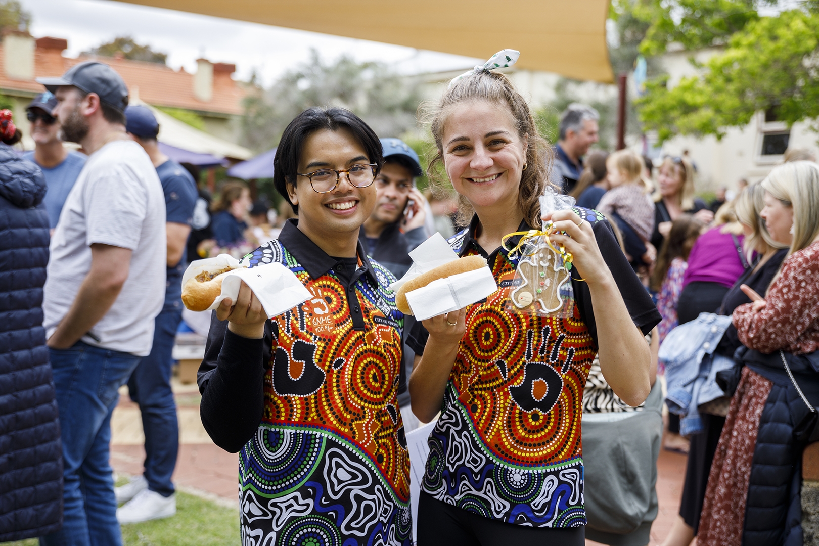 Aboriginal Artwork - City of Vincent uniforms by Kevin Bynder » City of ...