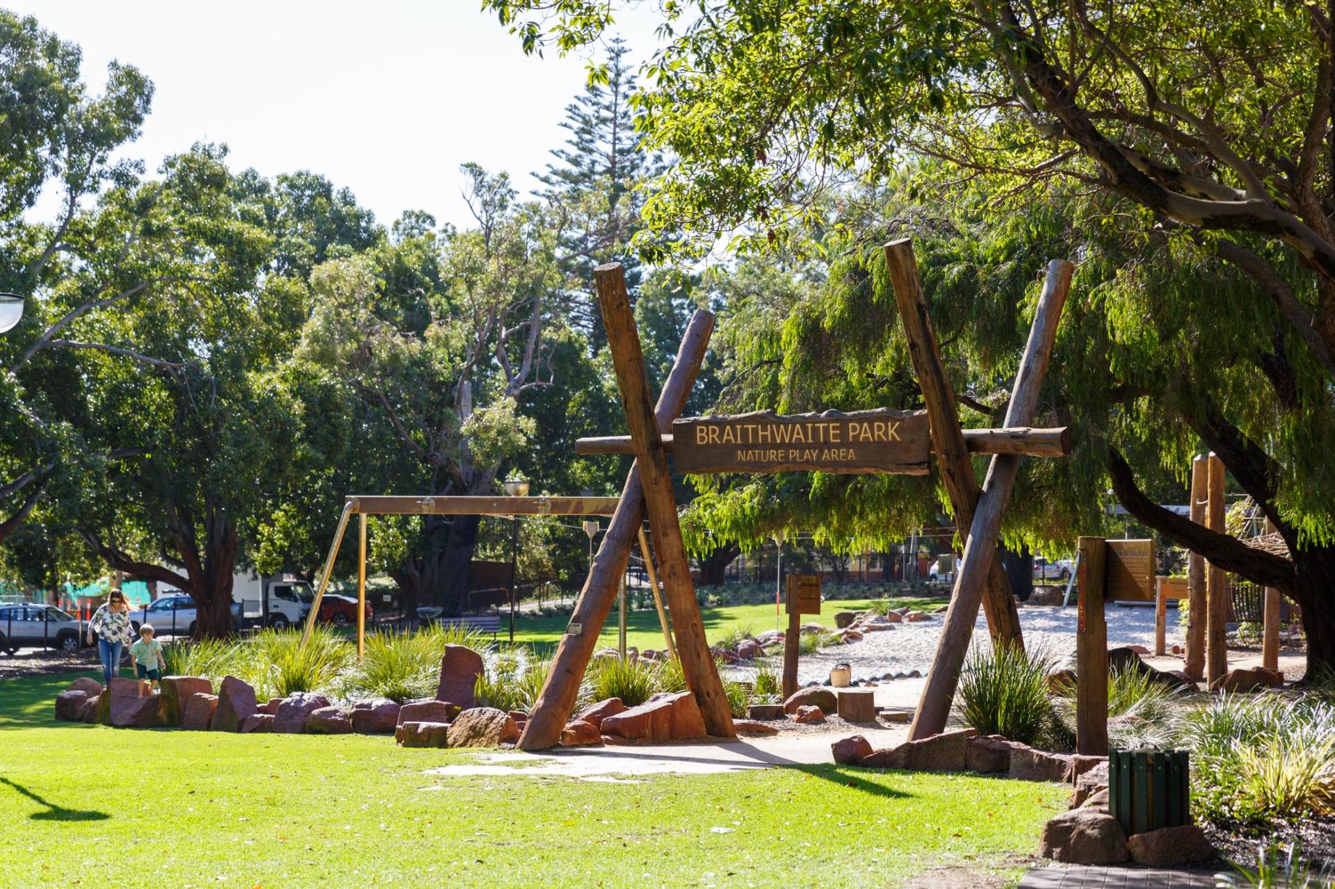 News Story - Braithwaite Park Nature Play Works » City of Vincent